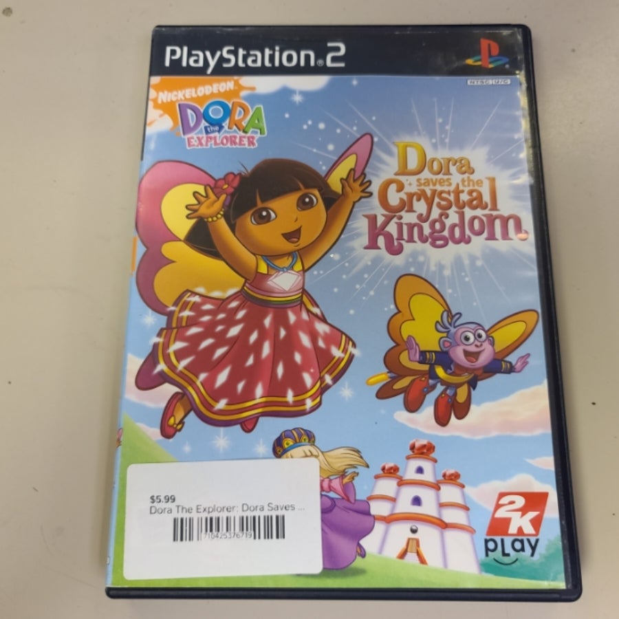 Dora The Explorer: Dora Saves The Crystal Kingdom (NoManual) (PS2 ...