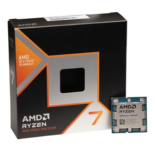 AMD Ryzen 7 9800X3D Granite Ridge AM5 4.70GHz 8-Core Boxed Processor ...