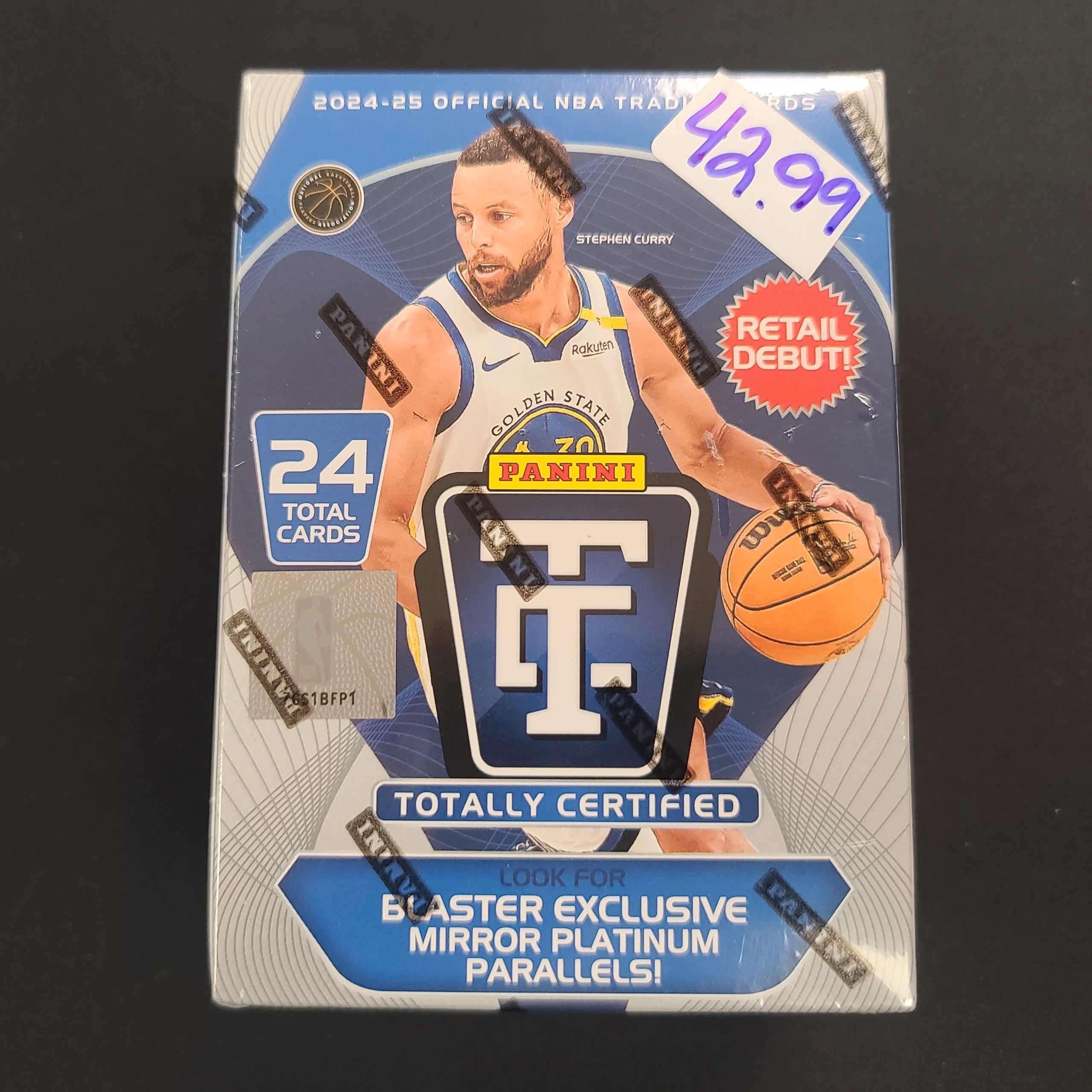 2024-25 Panini NBA Totally Certified Basketball Trading Card Blaster Box | Hidden Gem Computers